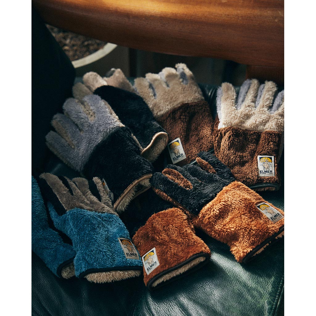 Elmer | Cuddly Cub Gloves | Fleece Pile Gloves | Brown | WildBounds