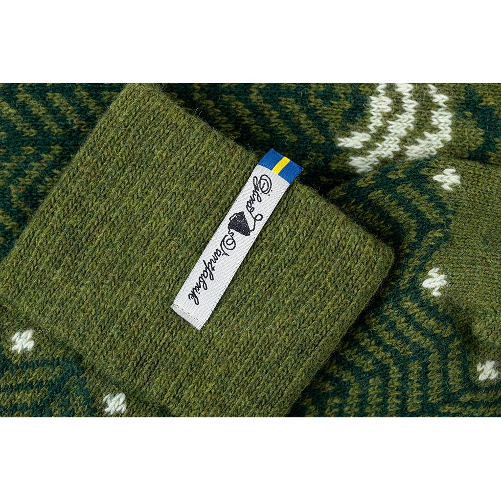 Öjbro Vantfabrik | Socken aus dicker Merinowolle | Fager Inez | WildBounds