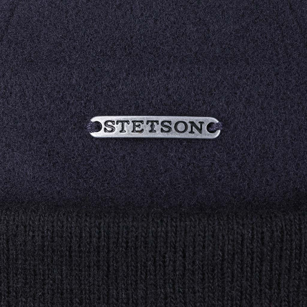 Stetson | Docker | Wool/Cashmere | Brimless Docker Hat | Navy - WildBounds