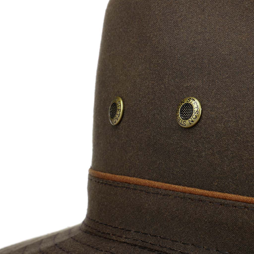 Stetson | Traveller | Gewachste Baumwolle | Gewachster Packer Hut ...